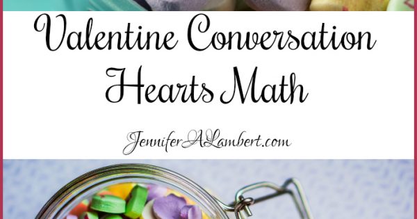 Valentine Conversation Hearts Math