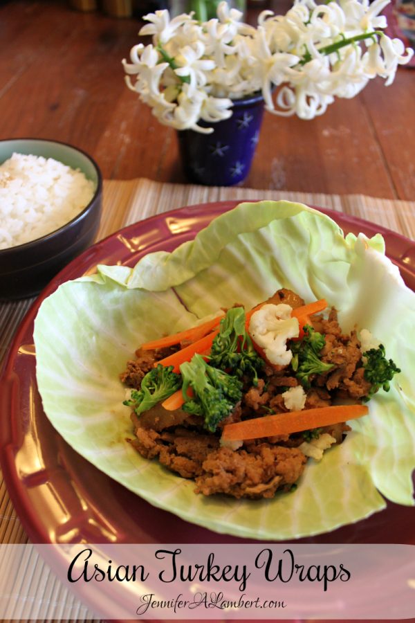Asian Turkey Wraps