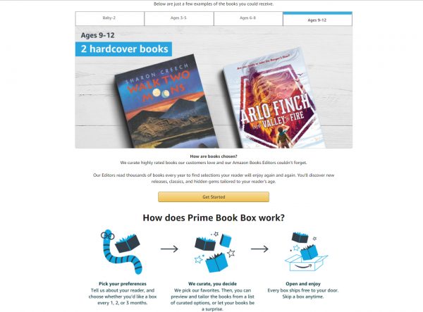 Amazon Prime Book Box for Kids